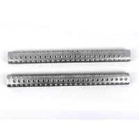 China Anti - Slip Punched Aluminium Stair Nosing Anti Skid Perforated Floor Metal Plate for sale