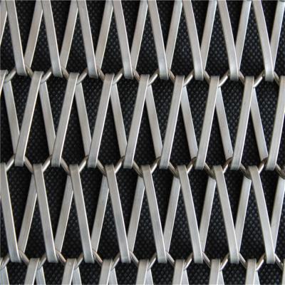 China Architectural Stainless Steel Chain Link Conveyor Belt Wire Mesh Decorative Spiral Wire for sale