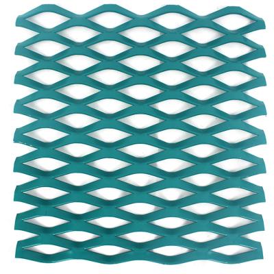 China Powder Coating Aluminum Expanded Aluminum Mesh Curtain Wall Apply To Decoration for sale