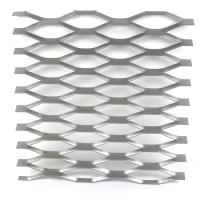China Curtain Wall Diamond Mesh Sheet Aluminum Expanded Metal Mesh Decoration for sale