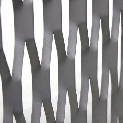 China Decoration Expanded Metal Panels Aluminum Curtain Wall For 6.0mm Thickness for sale