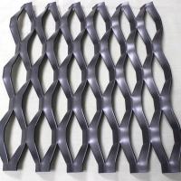 China Decoration Expanded Metal Panels Aluminum Curtain Wall For 6.0mm Thickness for sale