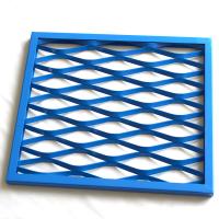 China Powder Spraying Aluminum Expanded Metalo Mesh Ceiling Apply To Home Decoration for sale
