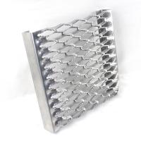 China Sample Anti Skid Punching Plate Mesh Aluminum Perforated Metal Walkway for sale