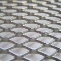 China Steel Expanded Metal Grating Industrial Flattened Roller Leveling Or Wave Types for sale