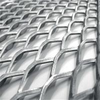 China Steel Expanded Metal Grating Industrial Flattened Roller Leveling Or Wave Types for sale