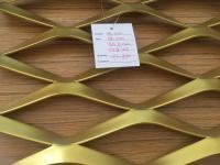 China Custom Made Wire Diameter Expanded Aluminum Mesh Ceiling Tiles Decorative Panels for sale
