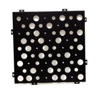 China Black Customized Decoration Perforated Metal Sheet For 0.2-20mm Thickness for sale