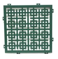 China Galvanized Perforated Metal Sheet Mesh For Curtain Wall Panel Decoration for sale
