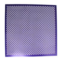 China Galvanized Perforated Metal Sheet Mesh For Curtain Wall Panel Decoration for sale