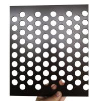 China Light And Beautiful Decorative Perforated Metal Sheet Panels Exterior for sale