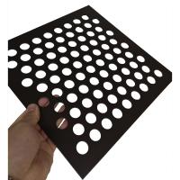 China Galvanized All Colors Perforated Metal Sheet Customized Hole Shapes And Sizes for sale