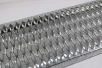 China Anti - Skid Perforated Plate Metal Security Mesh Customized Hole Shapes for sale