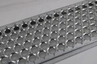 China Sturdy And Durable Metal Security Mesh Stainless Steel Anti Skip Perforated Plate for sale