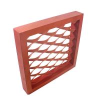 China Light And Durable Aluminium Diamond Mesh Pull Net Curtain Anti Corrosion And Strong for sale