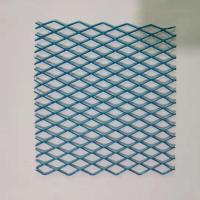 China Aluminum Expanded Acoustic Ceiling Stretched Metal Mesh Apply To Home Decoration for sale