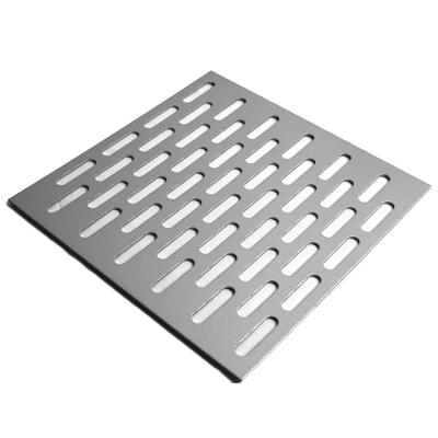 China Customized Small Powder Coated Perforated Metal Sheet Round Hole Punching Hole Mesh for sale