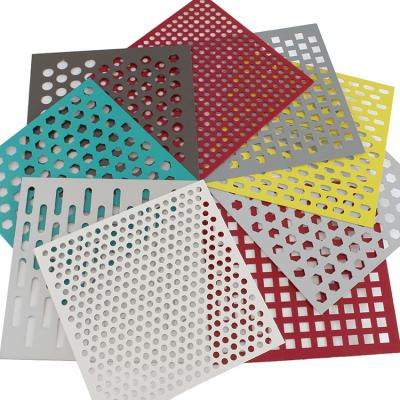 China Plate Square Perforated Metal Sheet Etching Screen Stainless Steel Punching Hole for sale