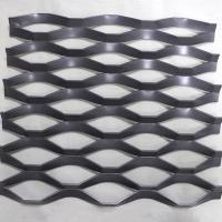 China Hexagon Aluminum Expanded Metal Grill Grates Aluminium Curtain Walls Design for sale