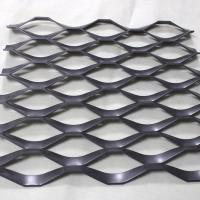 China Hexagon Aluminum Expanded Metal Grill Grates Aluminium Curtain Walls Design for sale