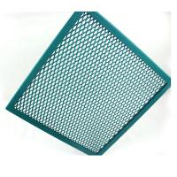China Blue Sheet Metal Ceiling Aluminium Expanded Mesh Perforated Apply To Office for sale