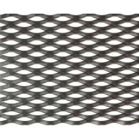 China Heavy Duty Steel Grill Expanded Metal Sheet , Diamond Metal Mesh In Silver for sale
