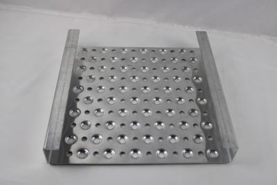 China Crocodile Mouth Perforated Anti Skid Plate / Anti Skid Sheets For Portection for sale