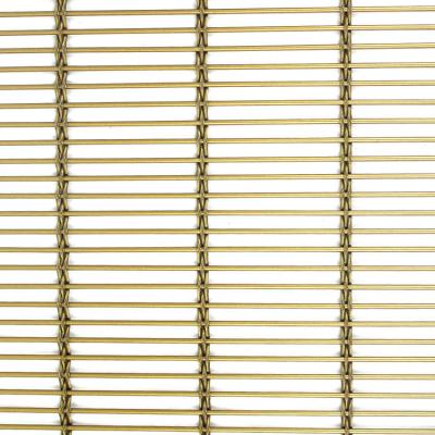 China Diamond Hole Decorative Wire Expanded Wire Curtain Mesh Customized Size for sale