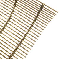 China Decorative Expanded Wire Mesh Aluminum Chain Curtain / Weave Metal Fabrics for sale
