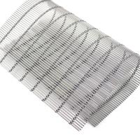 China Decorative Expanded Wire Mesh Aluminum Chain Curtain / Weave Metal Fabrics for sale