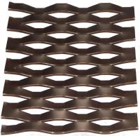 China Customizable Expanded Aluminum Mesh , Aluminium Diamond Mesh For Building Facade for sale