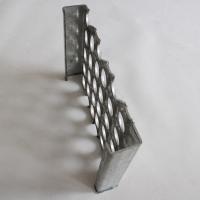 China Original Color Galvanized Safety Grating , Galvanised Steel Grating With Customized Hole for sale