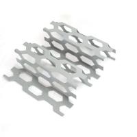 China Aluminum Corrugated Perforated Sheet With Powder Coating Surface For Decoration for sale