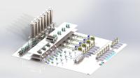 China Plastic Production Line Weighing Equipment Automatic Dosing System for sale