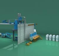China Vertical Structure Rubber Banbury Mixer Powder Oil Automatic Weighing Machine for sale
