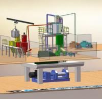 China Vertical Rubber Compound Banbury Mixer Automatic Rubber Weighing Equipment for sale