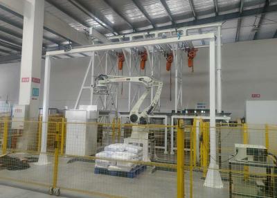 China PLC Control Robotic Bag Unloading Equipment System For Plastic for sale