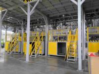 China PVC Mixer Mixing Machine Plastic Machine Extruder Machine Plastic Industry Automatic Feeding Dosing Mixing Conveying System for Spc Floor Extruder Line for sale