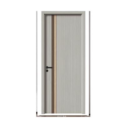 China Luxury Design Wooden Main Gate Double Door Design Wooden Door with Automatic Door Operators Handle and Smart Locks for sale