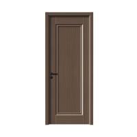 China China Manufacture Wholesale Simple Design Mahogany Wood Entry Interior Wooden Door for House Room with Smart Lock for sale