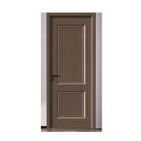 China Simple Design Solid Wood  Upvc  Main Doors Inter Door Cheap Price for  Apartment Bedroom for sale