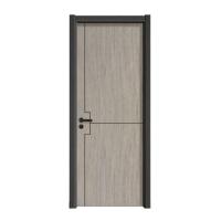 China Hollow Board Wpc Door Composite Internal Room Wood Interior Doors Manufacturer Wholesale Price for Bathroom for sale