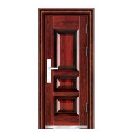 China High Quality Front Safety Entry Single Door Entrance Interior Steel Security Exterior Other Doors for House With Smart Lock for sale