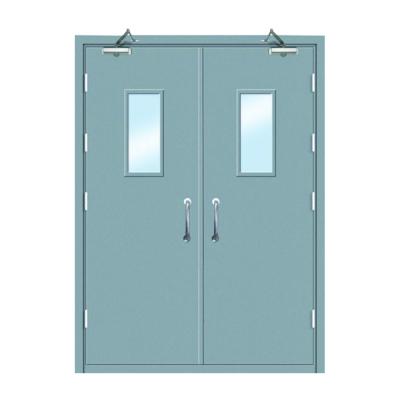 China Top Brand Simple Design Bulletproof Fire Proof for Out Door Fire Pit Door Seal 1 Hour Fire Rated Metal Door with Smart Lock for sale