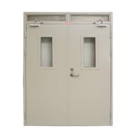 China China China Flat Design Fire Doble Fire Plated Metal Fire Proof Doors Sliding Door System With Smart Lock for sale