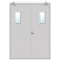 China Modern Single Steel Security Entry Doors Fire Proof Rated Exit Door UL 90mins Sound Proof Fire Door Flush for sale