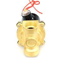 China SH Brand 2/2 Way 1/2 Inch Brass Solenoid Valve 24V DC for Water Heater Service for sale