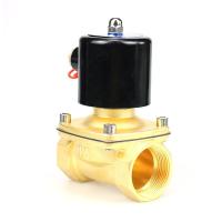 China ISO Gas Water Heater Solenoid Valve 1/4 to 2 Inch Brass Air Control Solenoid Valve for sale