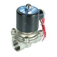 China 2 Inch 16 Bar Stainless Steel Electromagnetic Solenoid Valve Thread Connection for sale