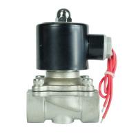 China 2 Inch 16 Bar Stainless Steel Electromagnetic Solenoid Valve Thread Connection for sale